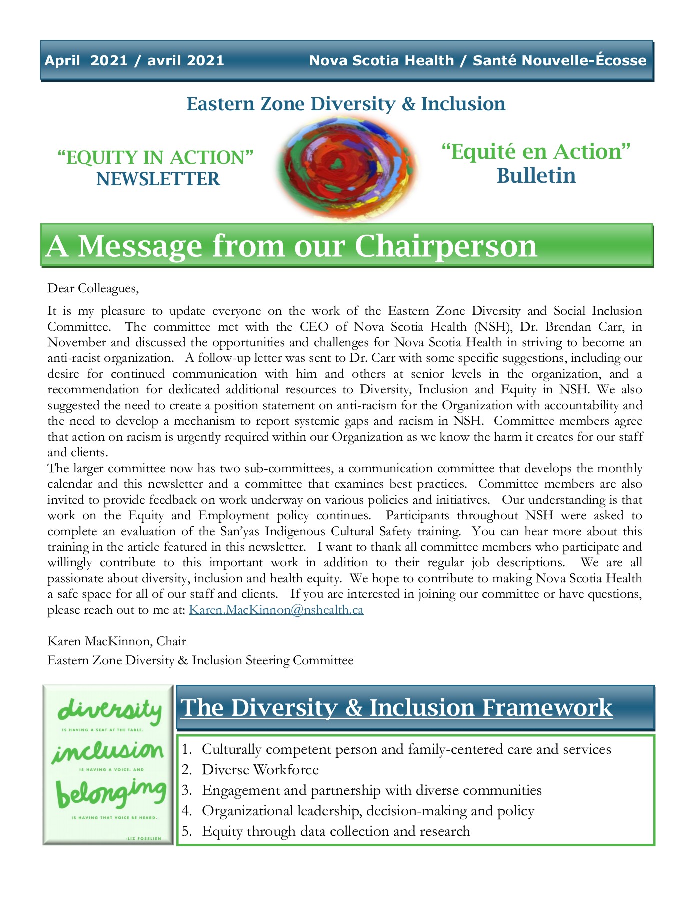 2nd edition - EZ Diversity and Inclusion Newsletter - Celeste Gotell ...