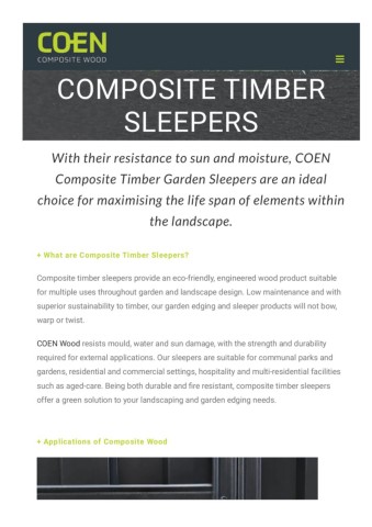 Composite sleepers - Coen Com - Page 1 - 8 | Flip PDF Online | PubHTML5