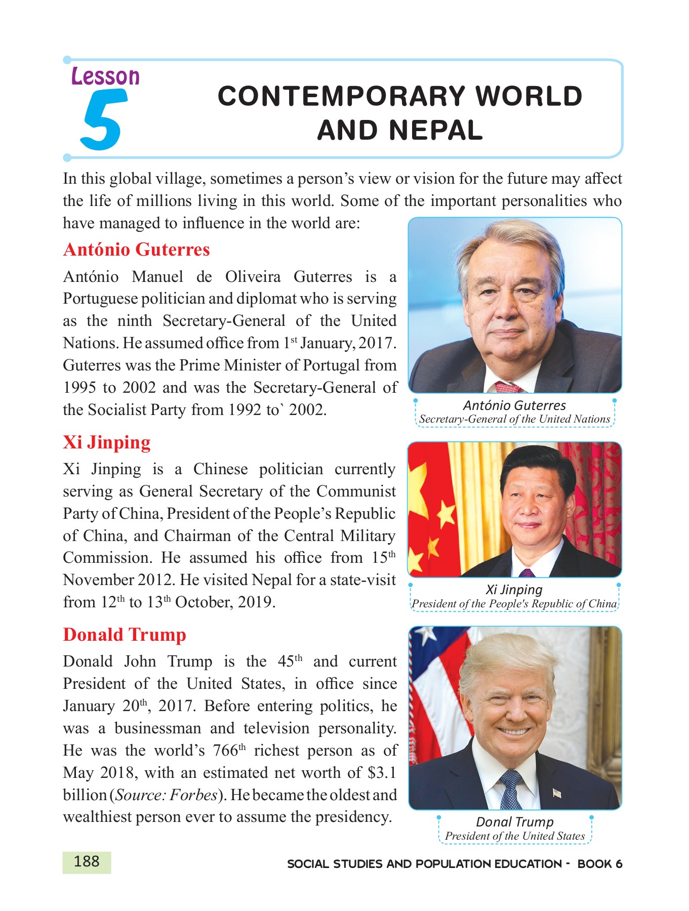 Social Studies and Population Education Book 6_2077 Edition - Sameer Shakya - Page 188 | Flip ...