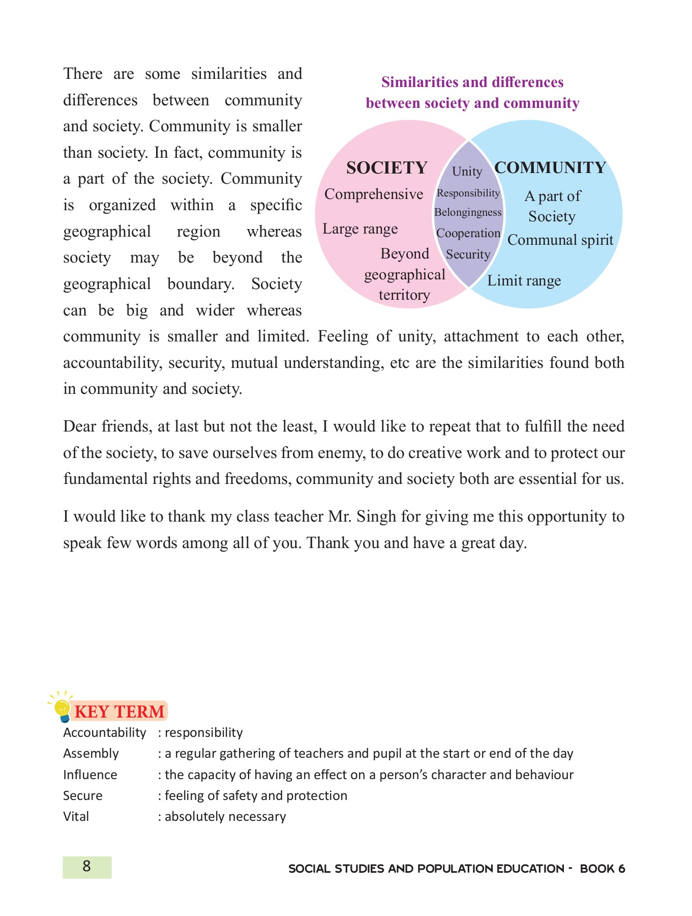 Social Studies and Population Education Book 6_2077 Edition - Sameer Shakya - Page 8 | Flip PDF ...