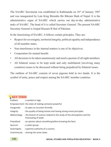 Social Studies and Population Education Book 6_2077 Edition - Sameer Shakya - Page 180 | Flip ...