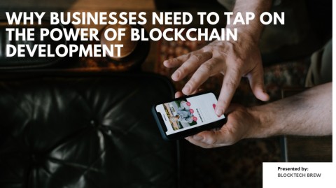 Blockchain App Development Company in Dubai - BlockTech Brew
