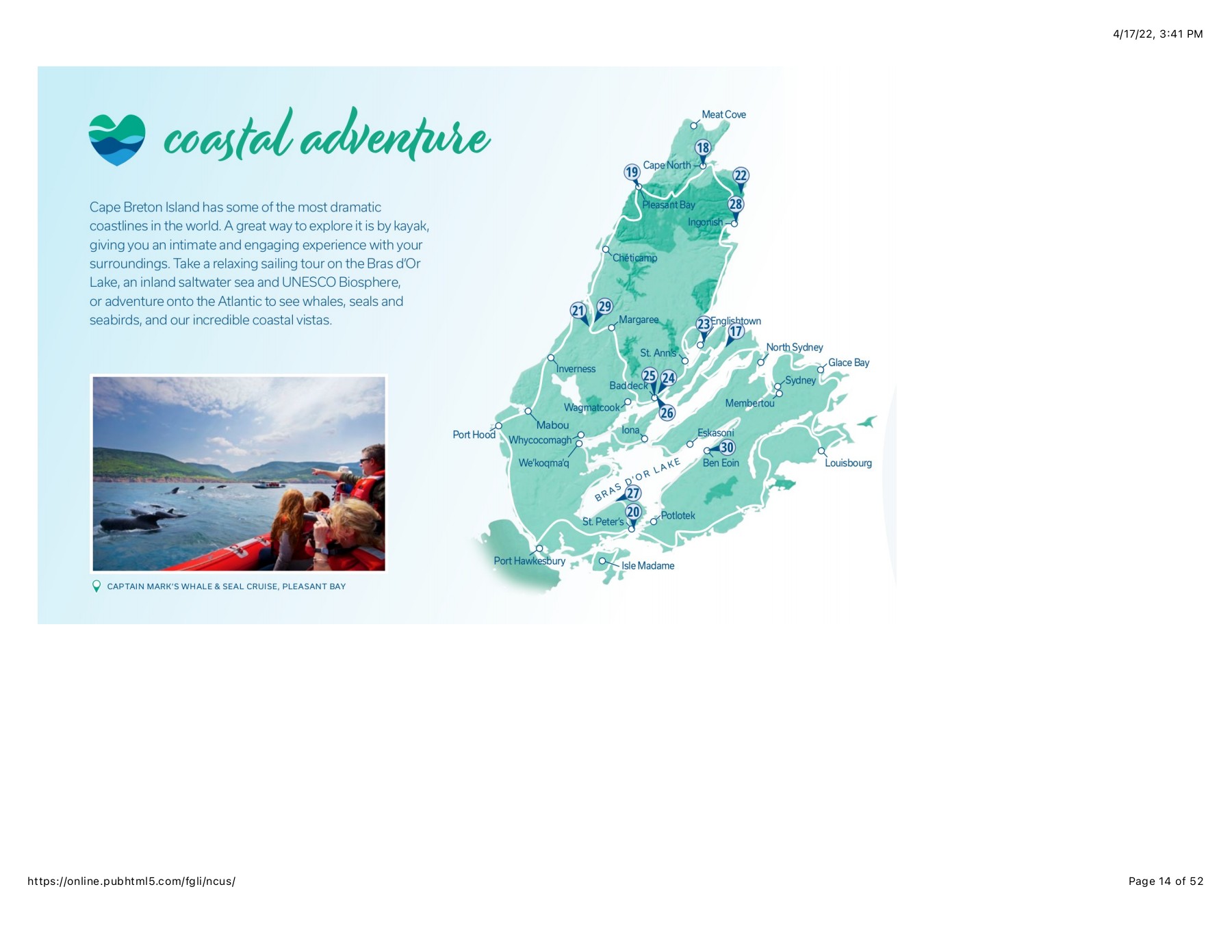 Cape Breton Island - 2022 Experience Guide - Destination Cape Breton Association | Flip PDF ...
