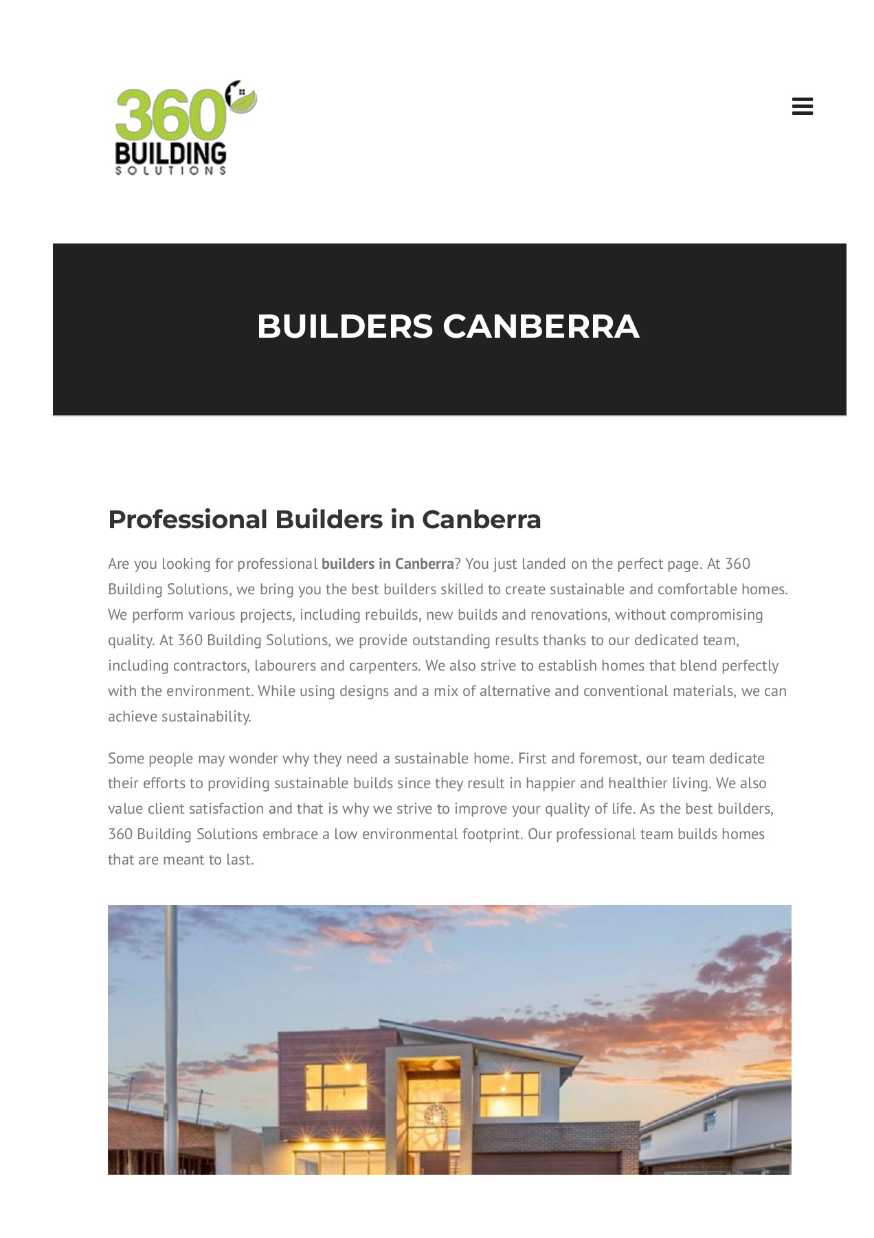 Builders Canberra - 360 Building Solutions - Page 1 - 7 | Flip PDF ...