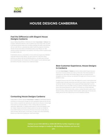 House Designs Canberra