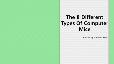 The 8 Different Types Of Computer Mice - Loree Ricketts - Page 1 - 10 ...