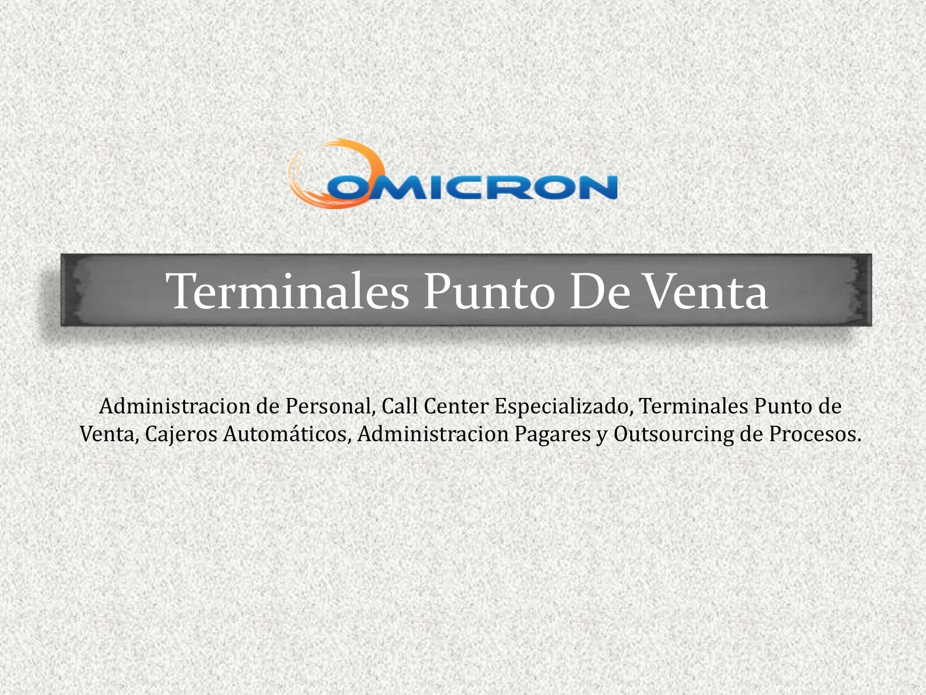 Terminales Punto De Venta - omicroncma - Página 1 - 9 | Flip PDF en línea | PubHTML5