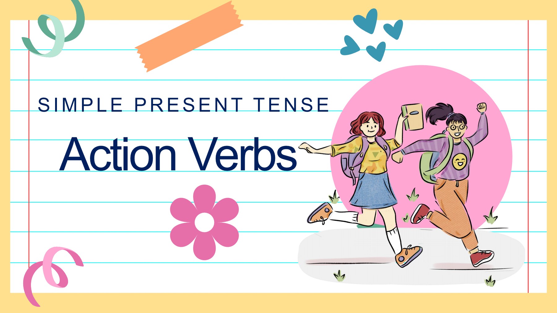 Present Active Verbs