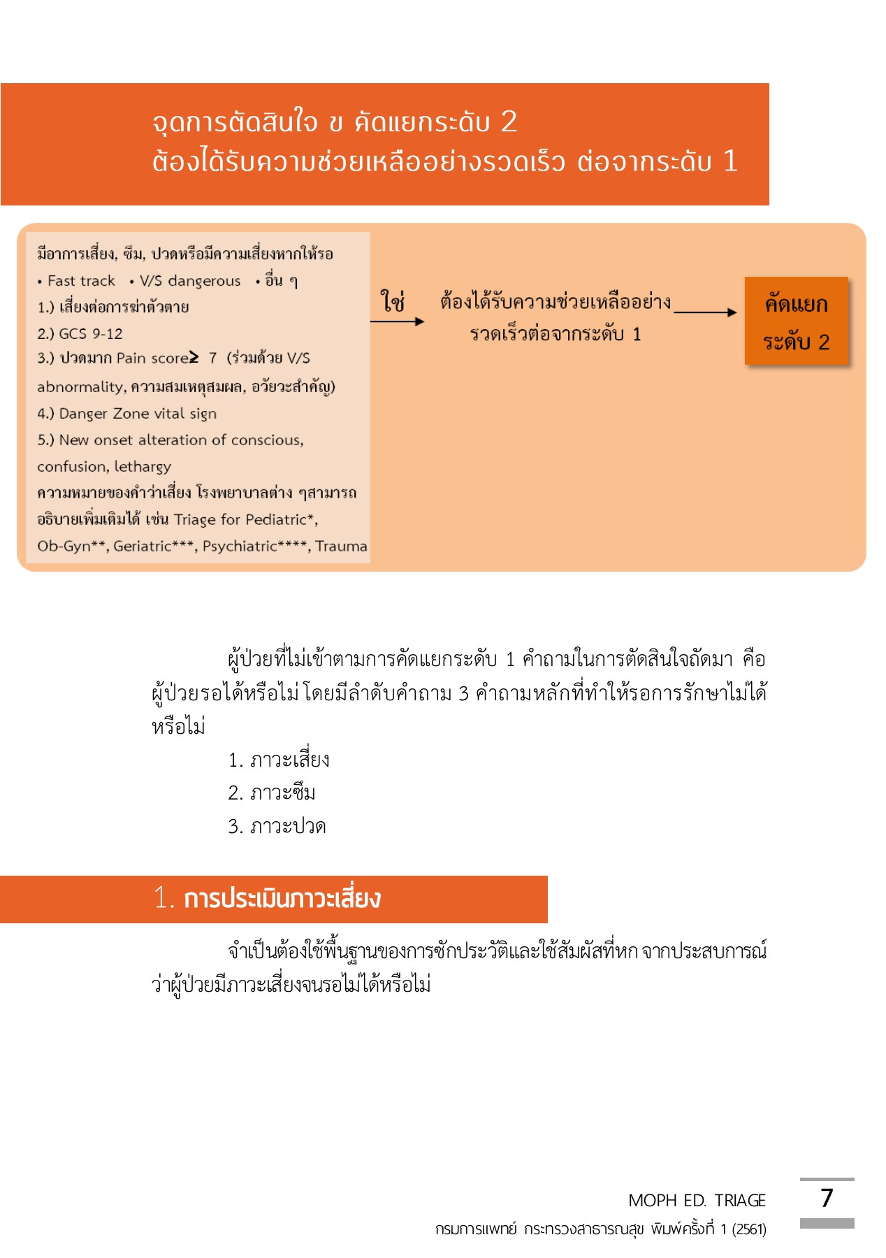 MOPH ED TRIAGE 61 - sasima witayawinit - หน้าหนังสือ 10 | พลิก PDF ...