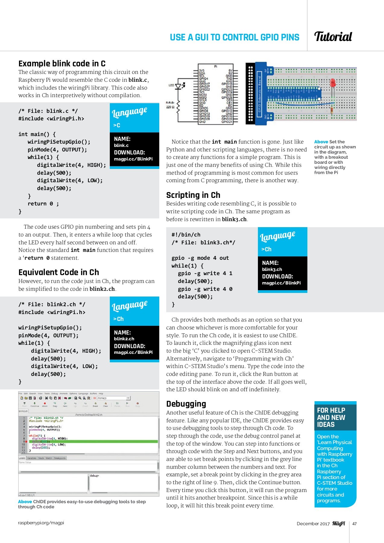 MagPi64 - gPiO Box - Page 47 | Flip PDF Online | PubHTML5