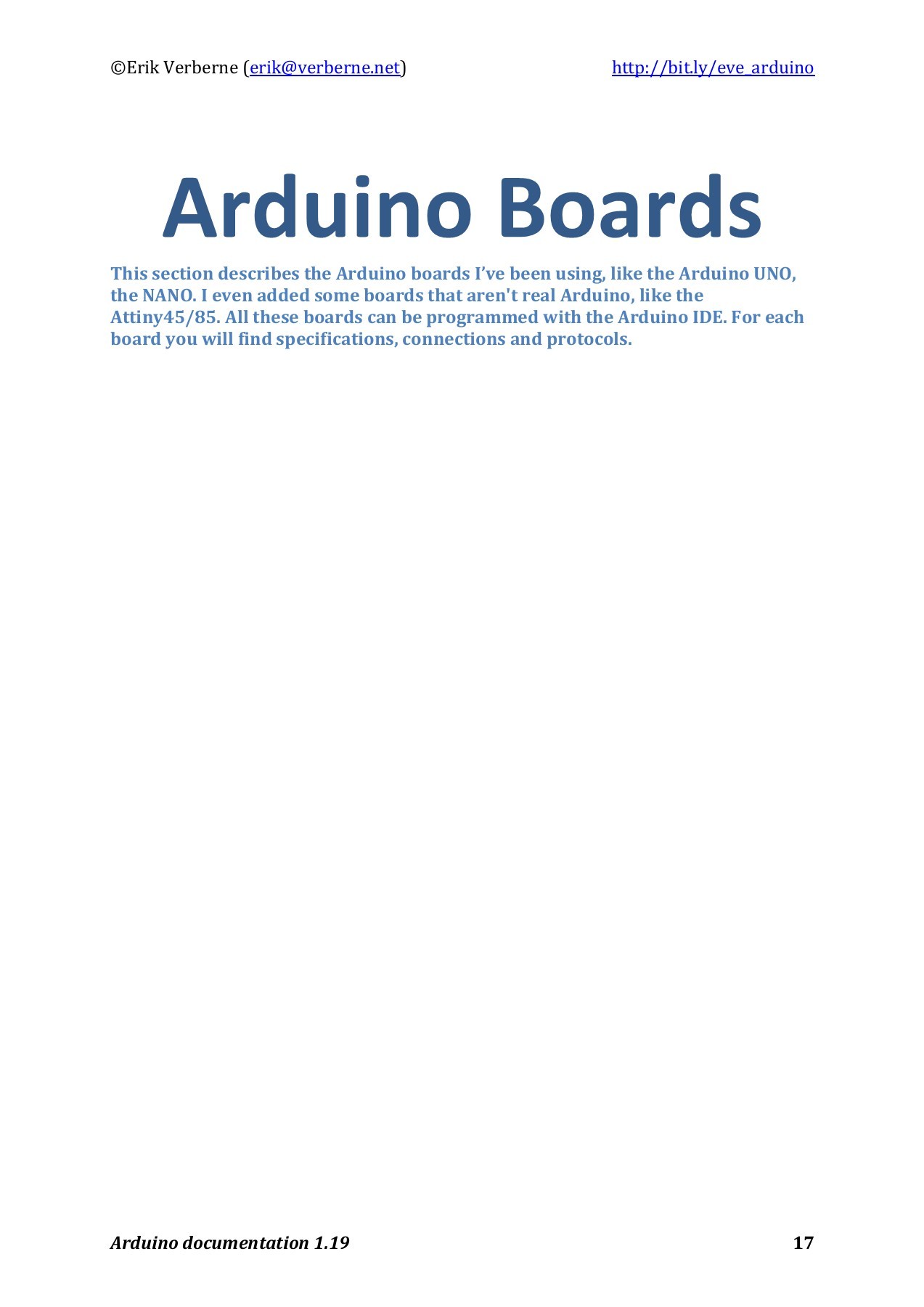 Arduino documentation - gPiO Box - Pagina 17 | Flipboekje Online | PubHTML5