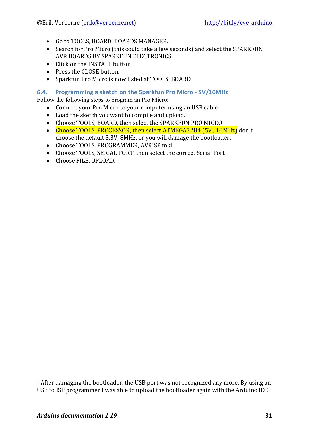 Arduino documentation - gPiO Box - Pagina 31 | Flipboekje Online | PubHTML5