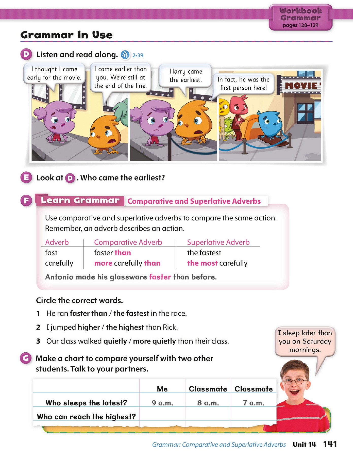 Oxford Discover 3 Student Book - Vân Kiều - Page 142 | Flip PDF Online ...