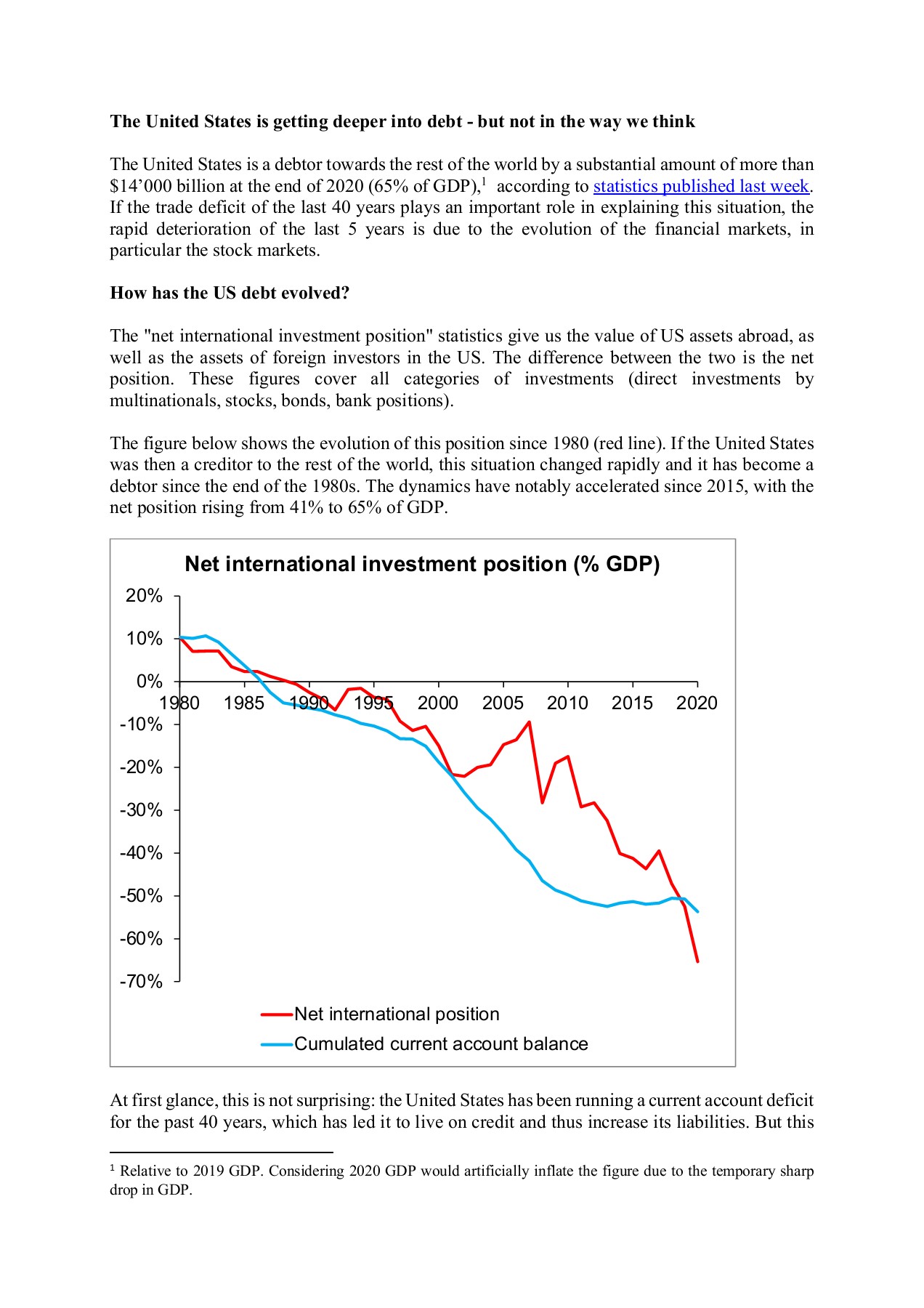 Evolution of US NIIP - AGEFI - Page 1 - 4 | Flip PDF Online | PubHTML5