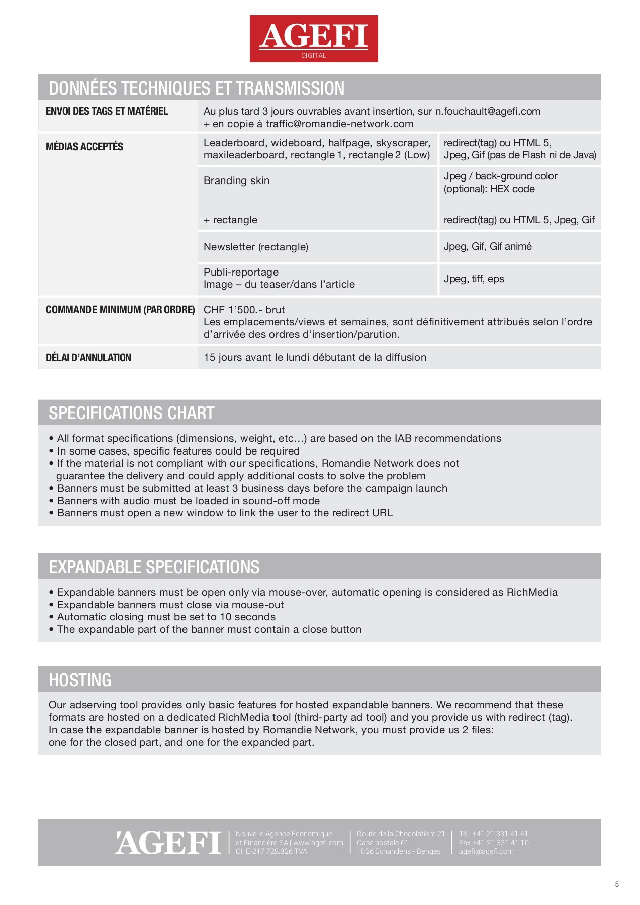 AGEFI DIGITAL Kit Médias - AGEFI - Page 5 | PDF Feuilletable en Ligne ...