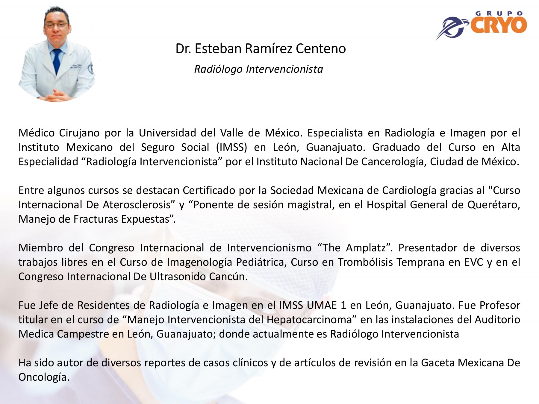 Dr. Esteban Ramírez Centeno - lizette.vega - Página 1 - 1 | Flip PDF en ...