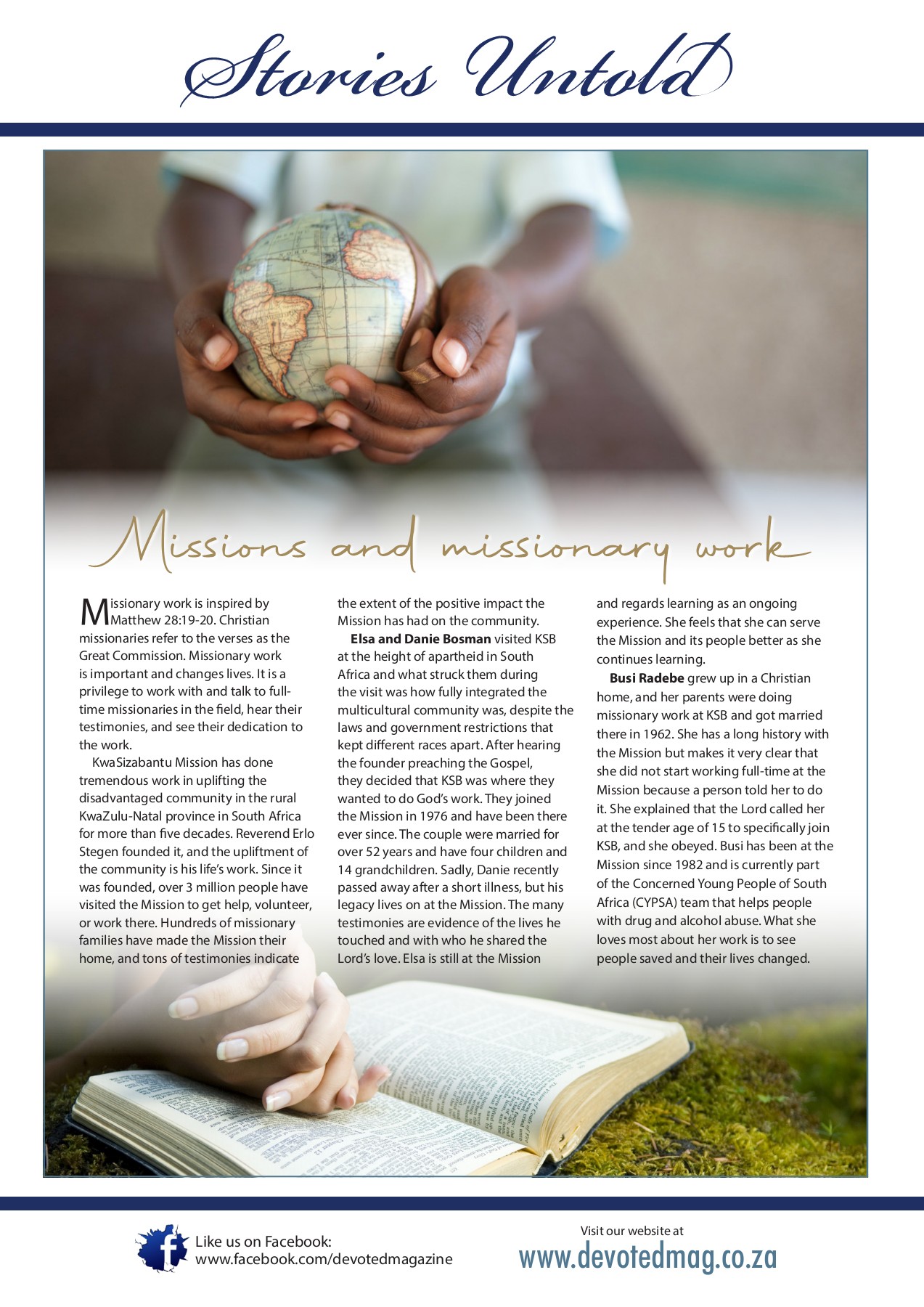 Missions and missionary work - annerine - Page 1 | Flip PDF Online ...