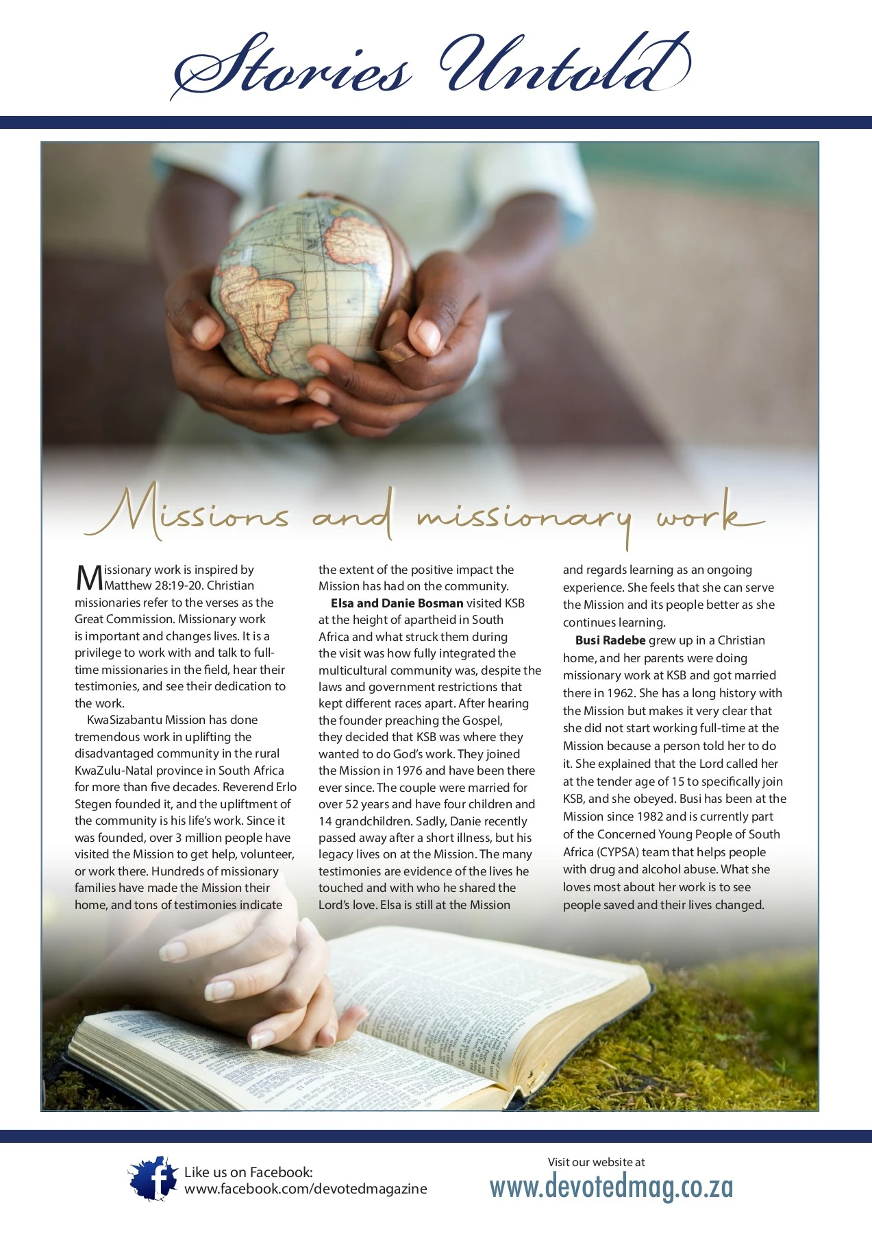Missions and missionary work - annerine - Page 1 - 1 | Flip PDF Online ...