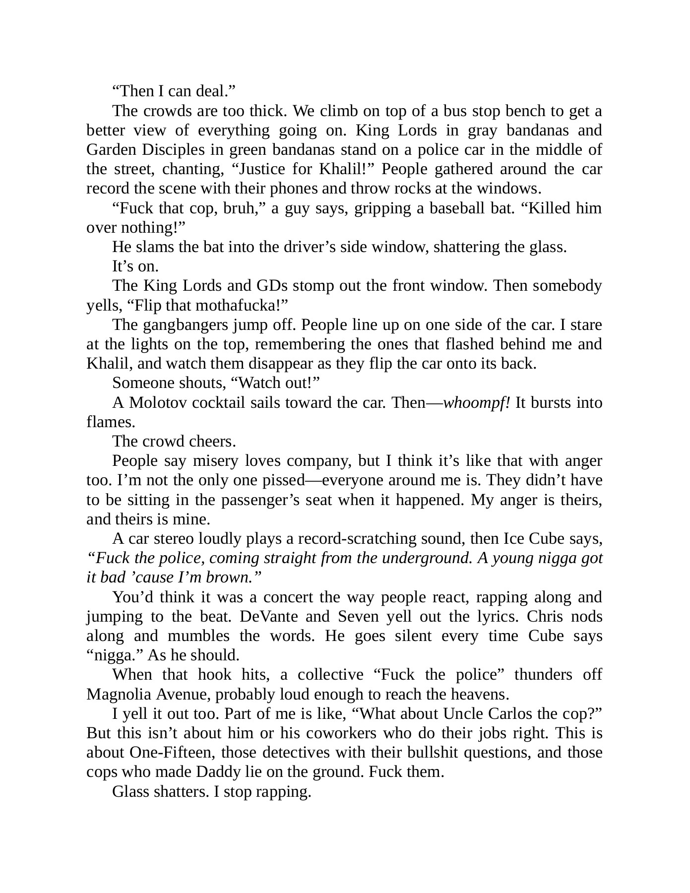 The Hate You Give - m-9224900 - Page 254 | Flip PDF Online | PubHTML5