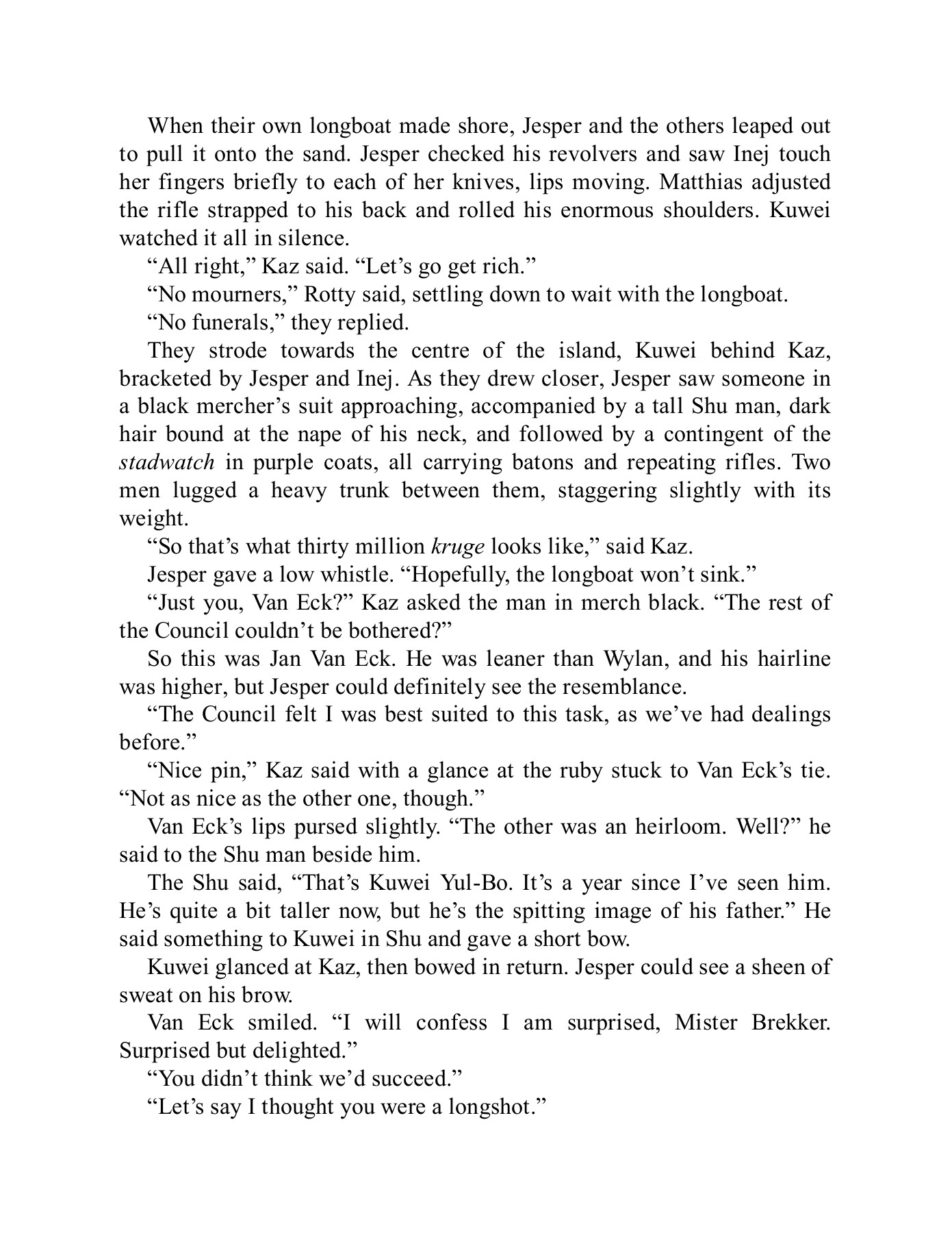 Six Of Crows - m-9224900 - Page 402 | Flip PDF Online | PubHTML5