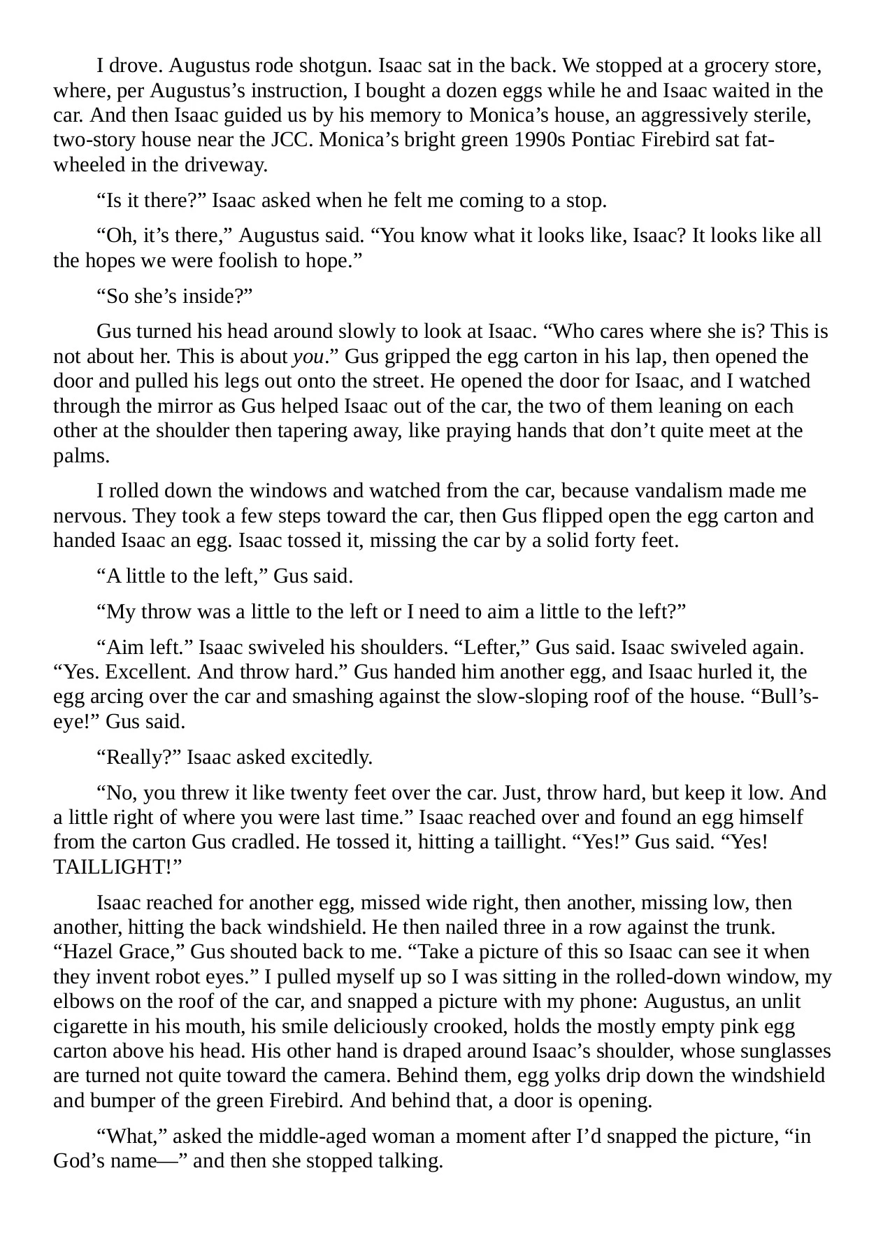 The Fault In Our Stars - m-9224900 - Page 123 | Flip PDF Online | PubHTML5