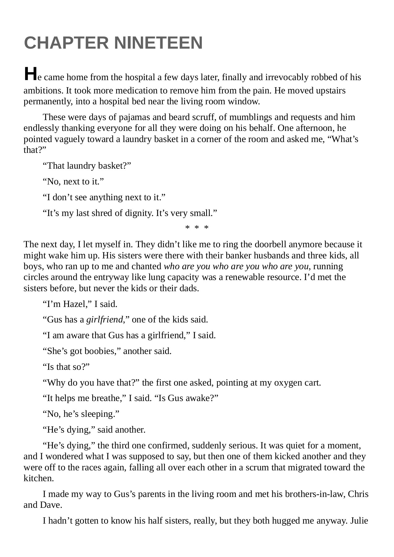 The Fault In Our Stars - m-9224900 - Page 136 | Flip PDF Online | PubHTML5