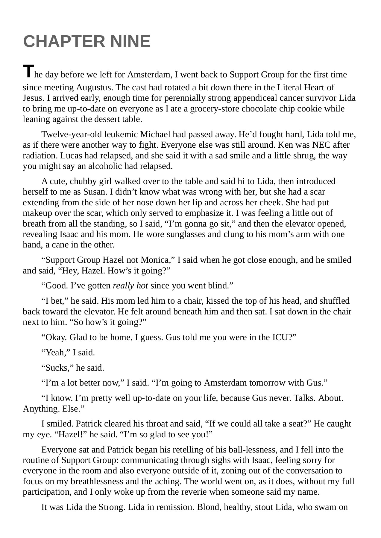 The Fault In Our Stars - m-9224900 - Page 73 | Flip PDF Online | PubHTML5