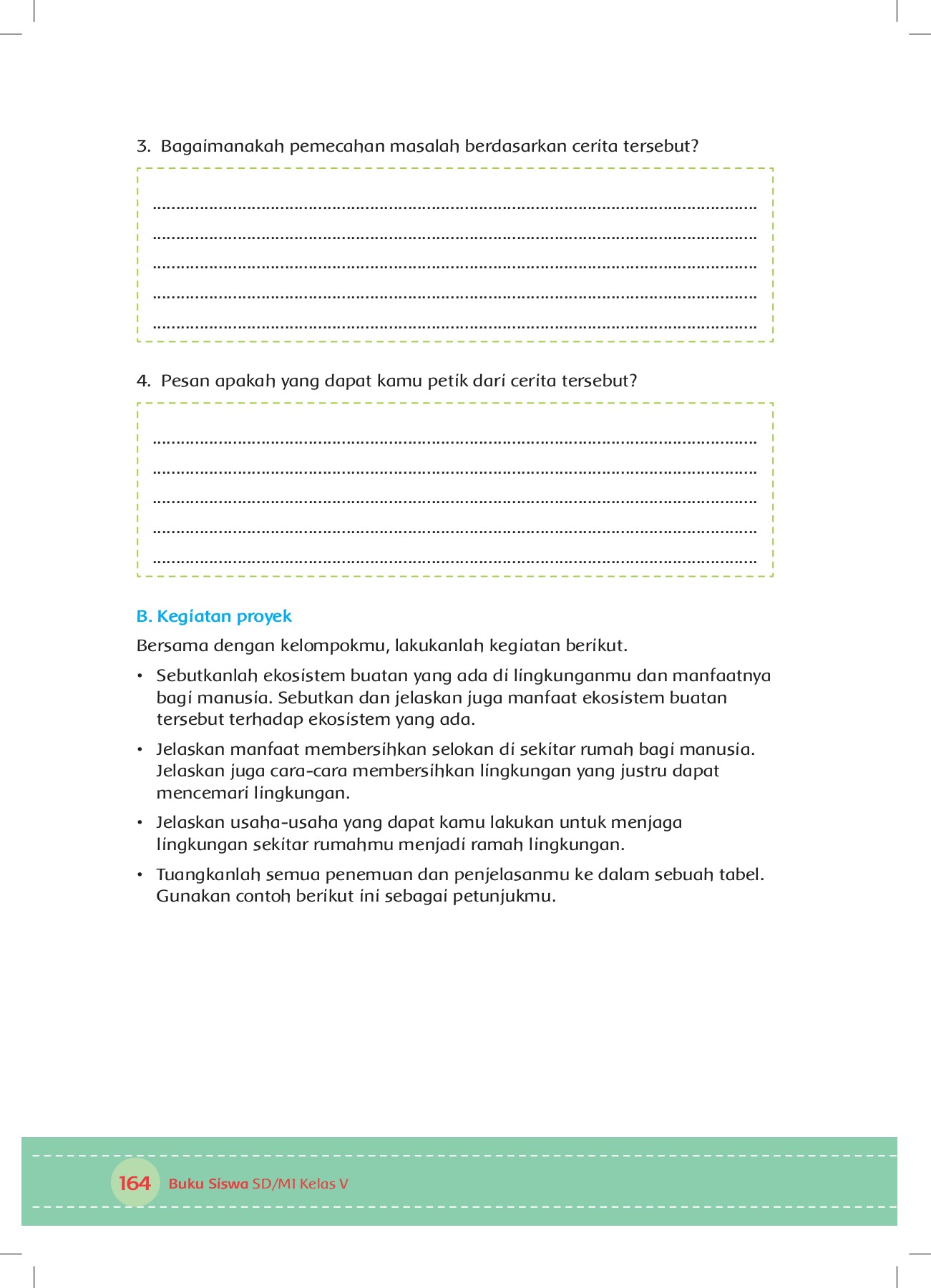 BS 5 Tema 5 - Ekosistem - cikgunoli - Halaman 170 | PDF Online | PubHTML5