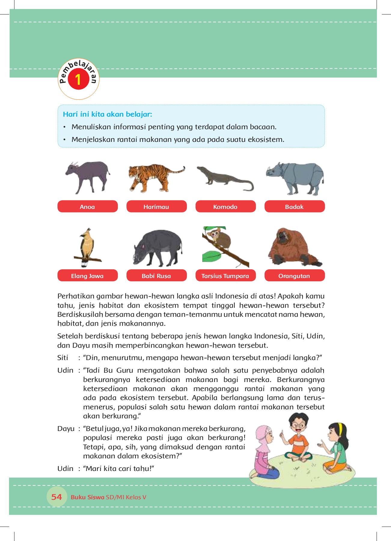 BS 5 Tema 5 - Ekosistem - cikgunoli - Halaman 60 | PDF Online | PubHTML5