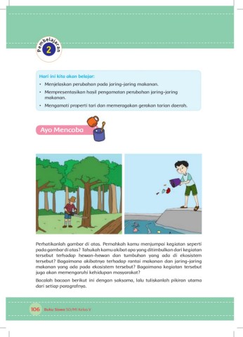 BS 5 Tema 5 - Ekosistem - cikgunoli - Halaman 112 | PDF Online | PubHTML5
