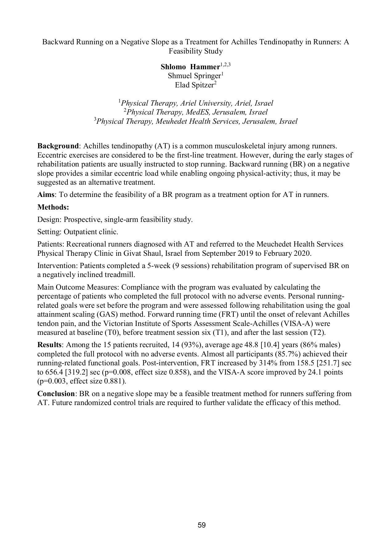 Book of Abstracts - המרכז האקדמי לוינסקי-וינגייט - Page 64 | Flip PDF ...