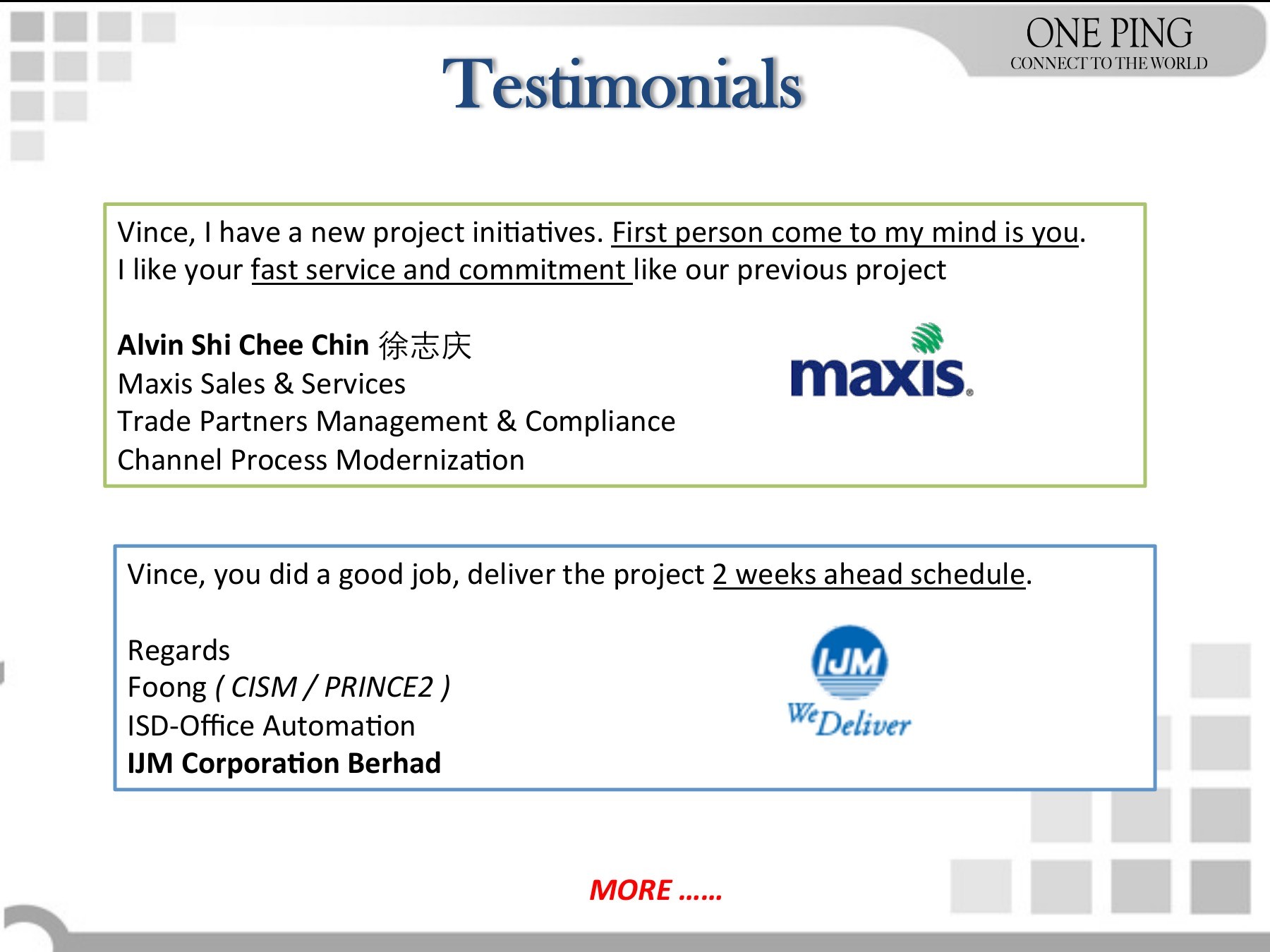 One Ping Sdn Bhd - vince - Page 15 | Flip PDF Online | PubHTML5