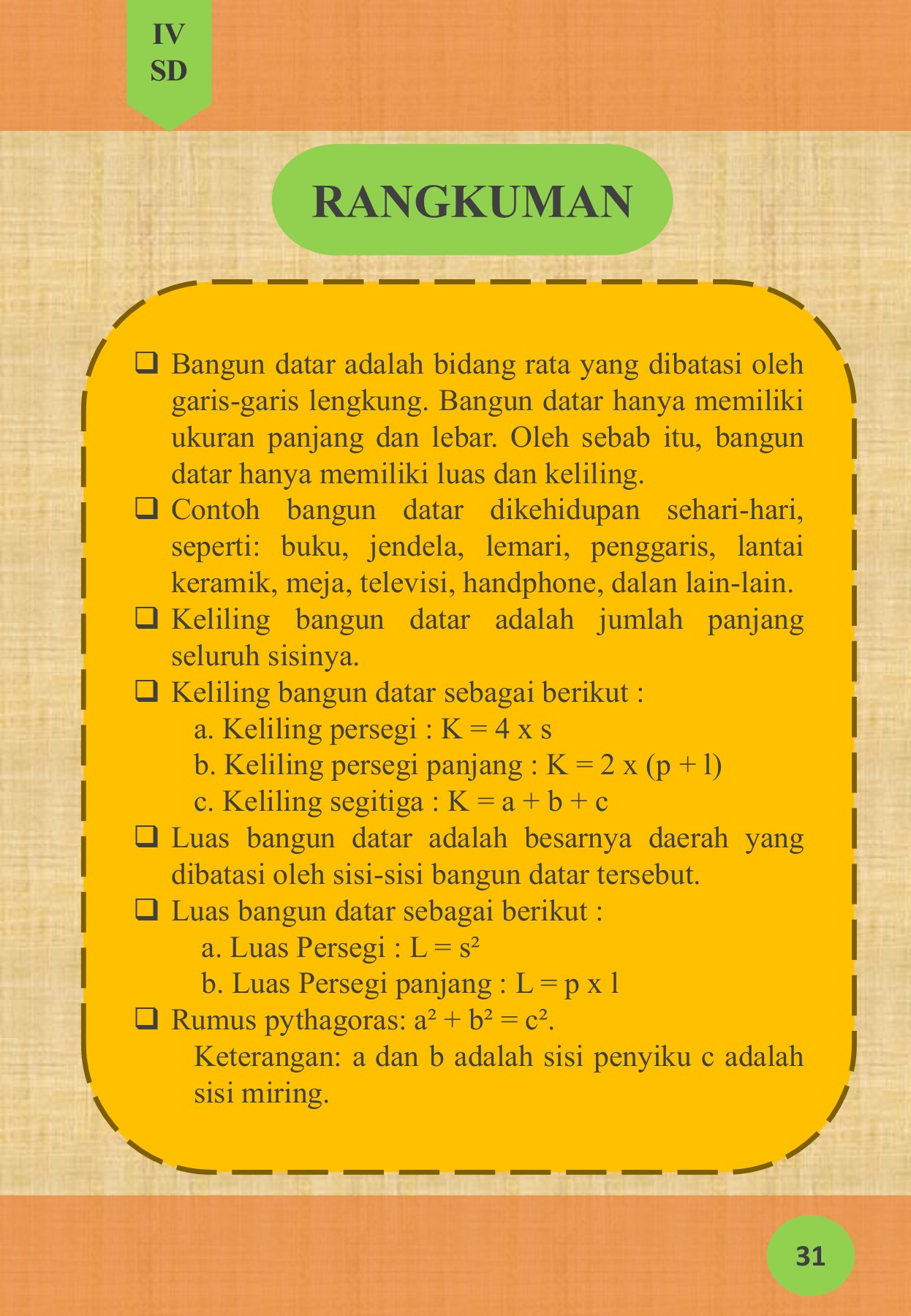 BAHAN AJAR ELEKTRONIK KELAS IV SD - Desti Listiani - Page 37 | Flip PDF ...