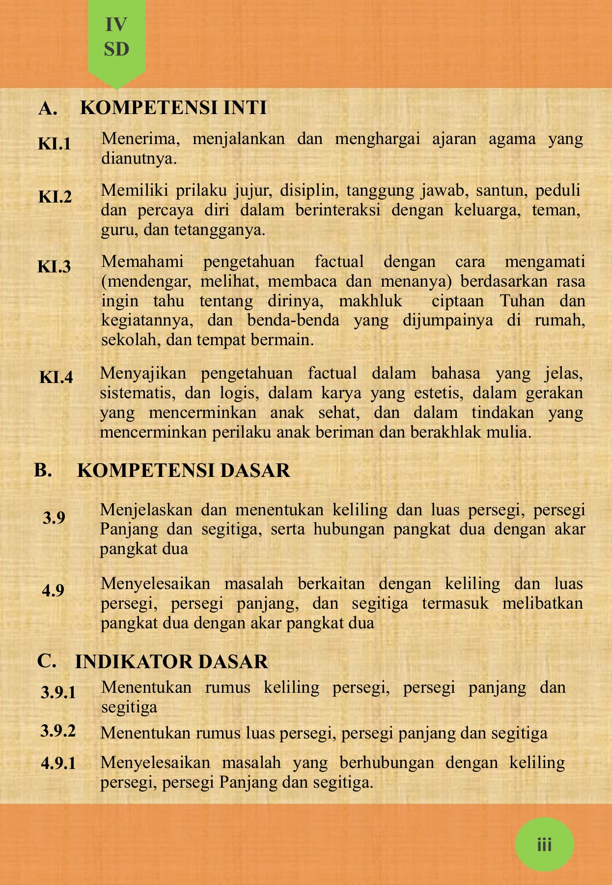 BAHAN AJAR ELEKTRONIK KELAS IV SD - Desti Listiani - Page 4 | Flip PDF ...
