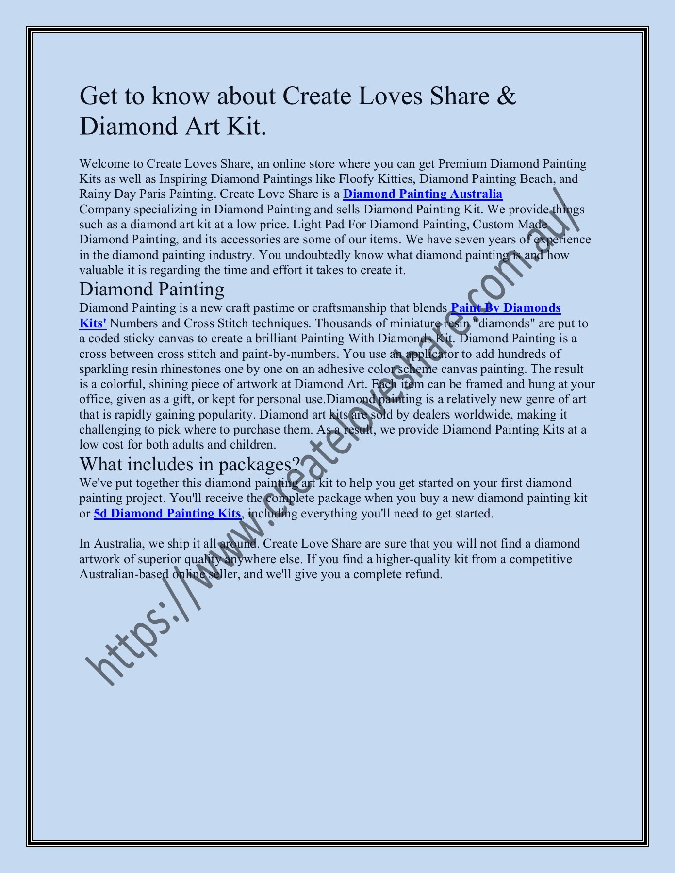 Get to know about Create Loves Share - Create Love Share - Page 1 - 1 ...