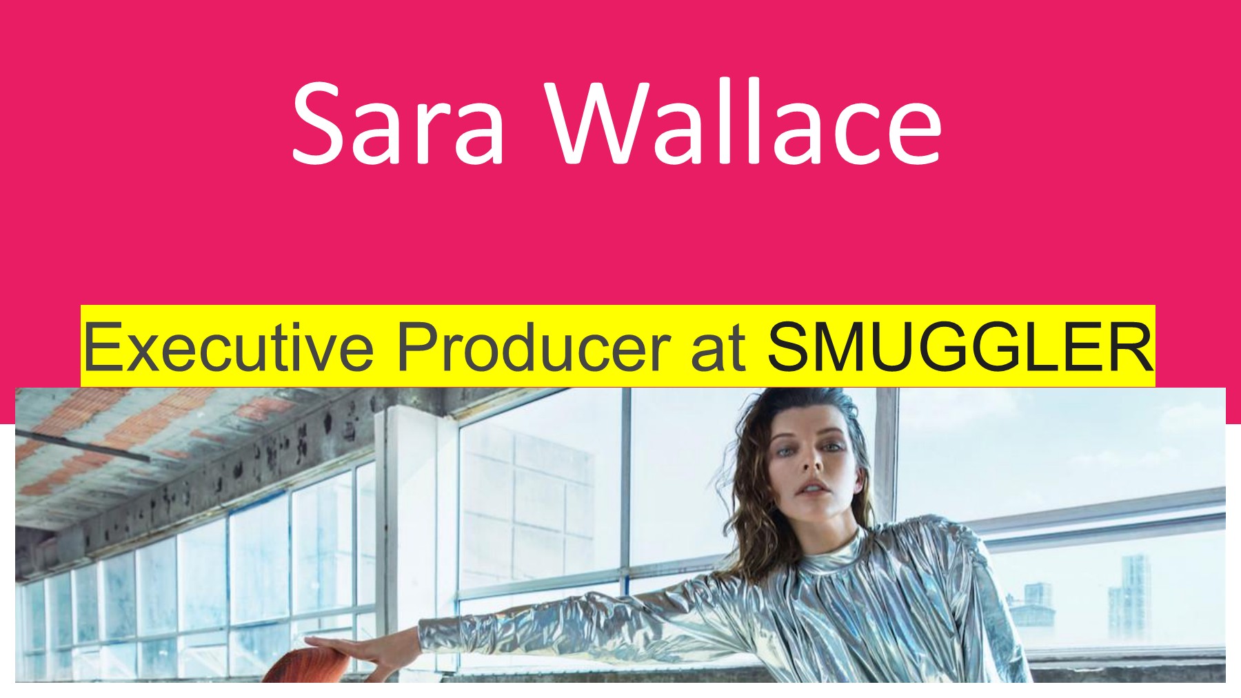 Sara Wallace Top Film Director - Sara Wallace - Page 1 - 6 | Flip PDF Online | PubHTML5