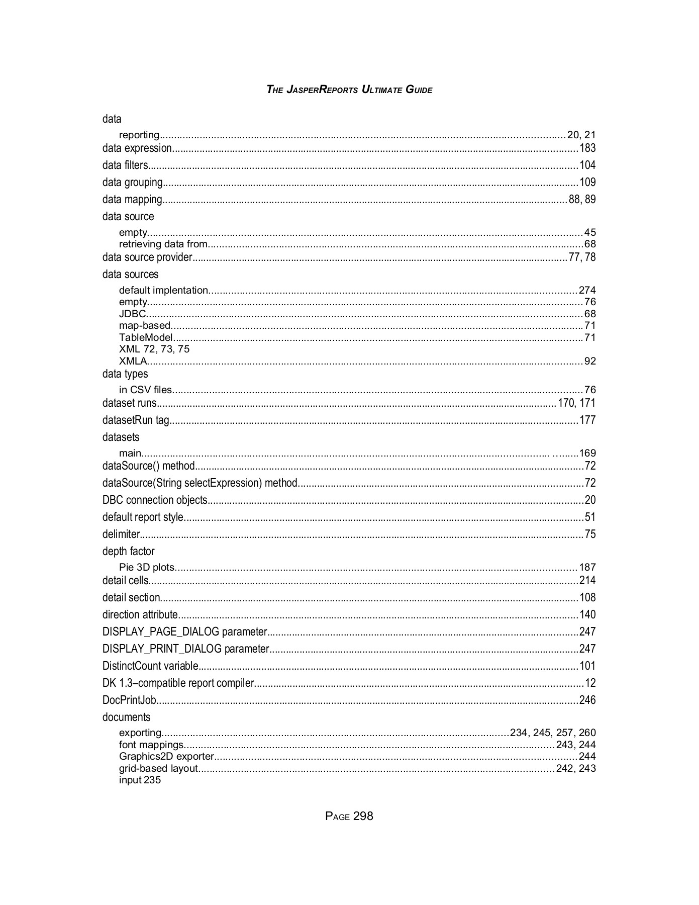 JasperReports-Ultimate-Guide-3 - Kadir Sembiring - Page 310 | Flip PDF Online | PubHTML5