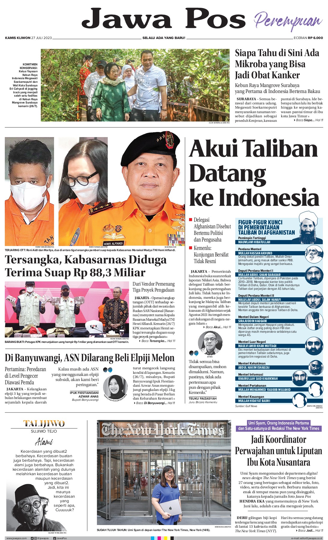 Jawa Pos 27 Juli 2023 - Digital Library - Page 1 - 20 | Flip PDF Online | PubHTML5