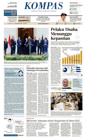 Kompas 4 Februari 2023 - Digital Library - Halaman 1 - 20 | PDF Online | PubHTML5