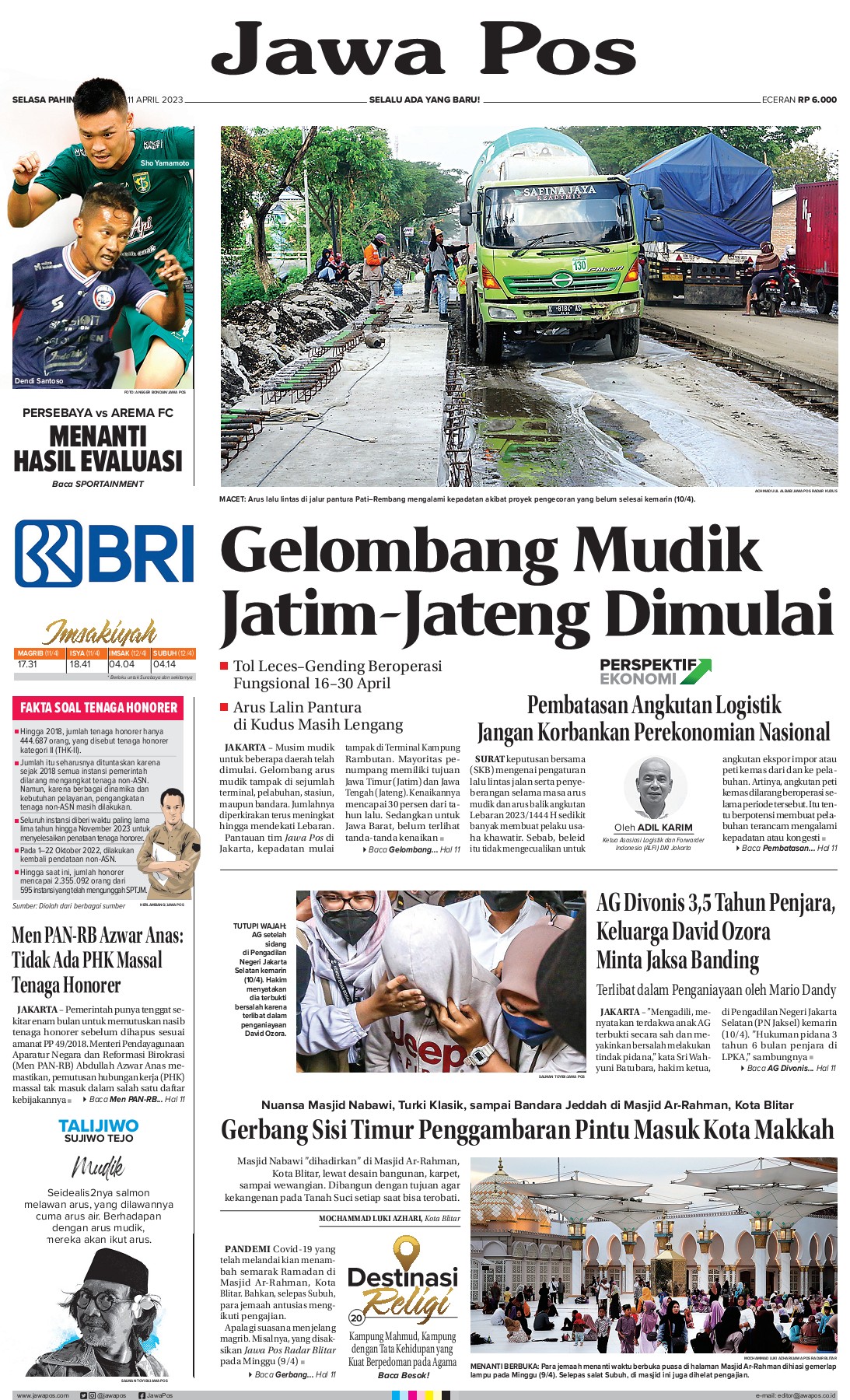 Jawa Pos 11 April 2023 - Digital Library - Page 1 - 20 | Flip PDF Online | PubHTML5