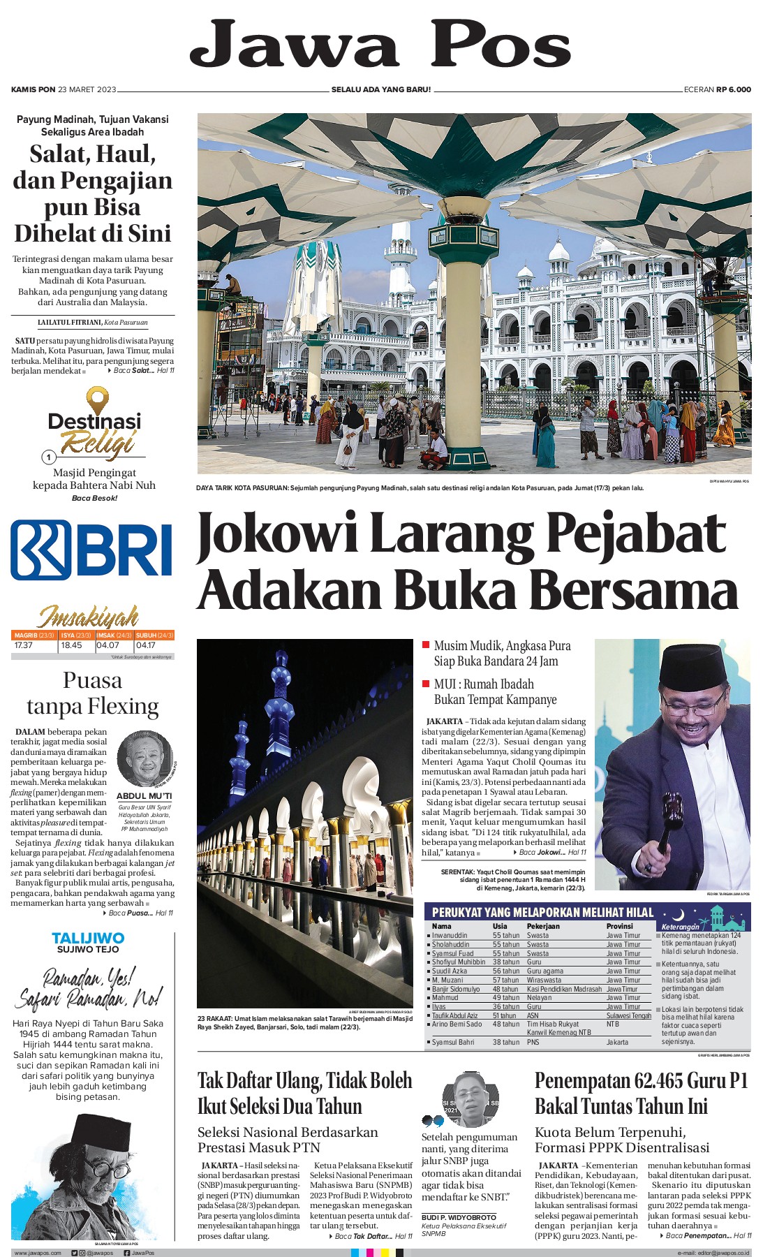 Jawa Pos 23 Maret 2023 - Digital Library - Page 1 - 20 | Flip PDF Online | PubHTML5