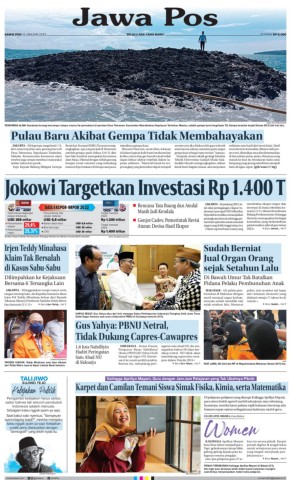 Jawa Pos 12 Januari 2023 - Digital Library - Halaman 1 - 20 | PDF Online | PubHTML5