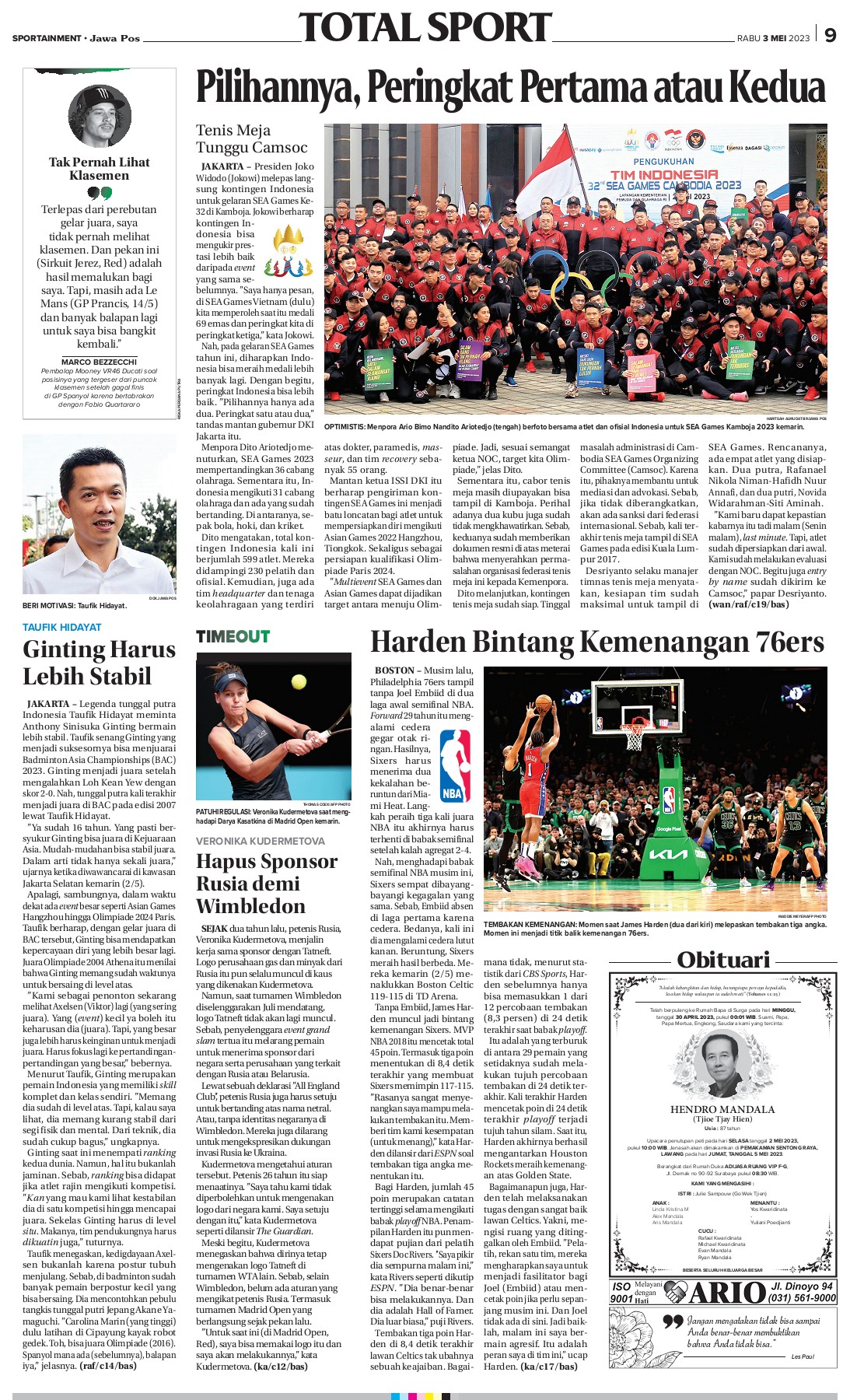 Jawa Pos 3 Mei 2023 - Digital Library - Page 9 | Flip PDF Online | PubHTML5