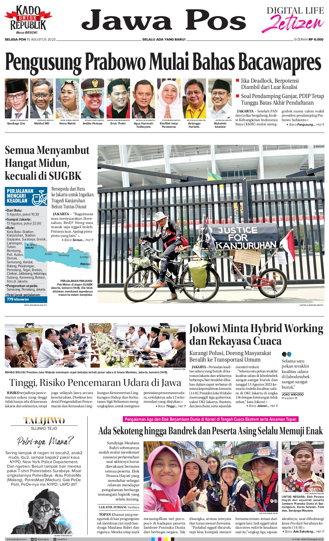 Jawa Pos 15 Agustus 2023 - Digital Library - Page 1 - 20 | Flip PDF Online | PubHTML5
