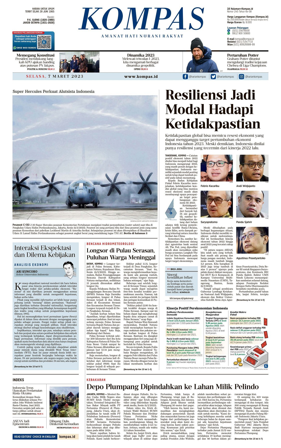 Kompas 7 Maret 2023 - Digital Library - Page 1 - 20 | Flip PDF Online | PubHTML5