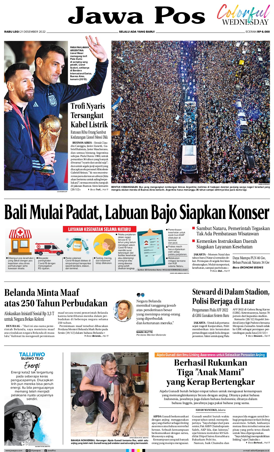 Jawa Pos 21 Desember 2022 - Digital Library - Halaman 1 - 20 | PDF Online | PubHTML5