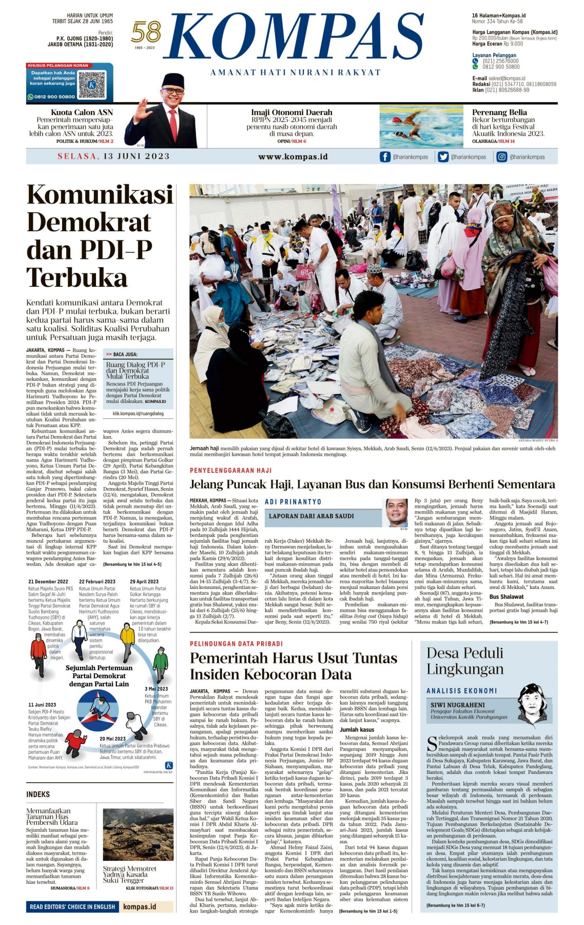 Kompas 13 Juni 2023 - Digital Library - Page 1 - 20 | Flip PDF Online | PubHTML5