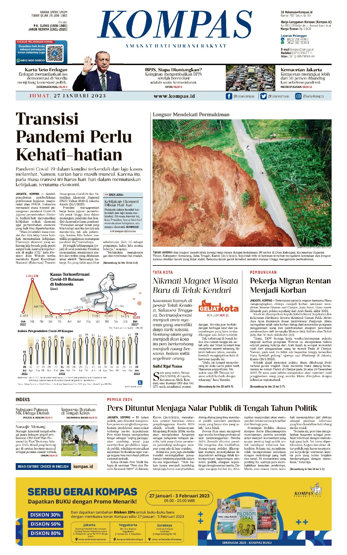 Kompas 27 Januari 2023 - Digital Library - Halaman 1 - 20 | PDF Online | PubHTML5