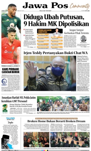 Jawa Pos 3 Februari 2023 - Digital Library - Halaman 1 - 20 | PDF Online | PubHTML5