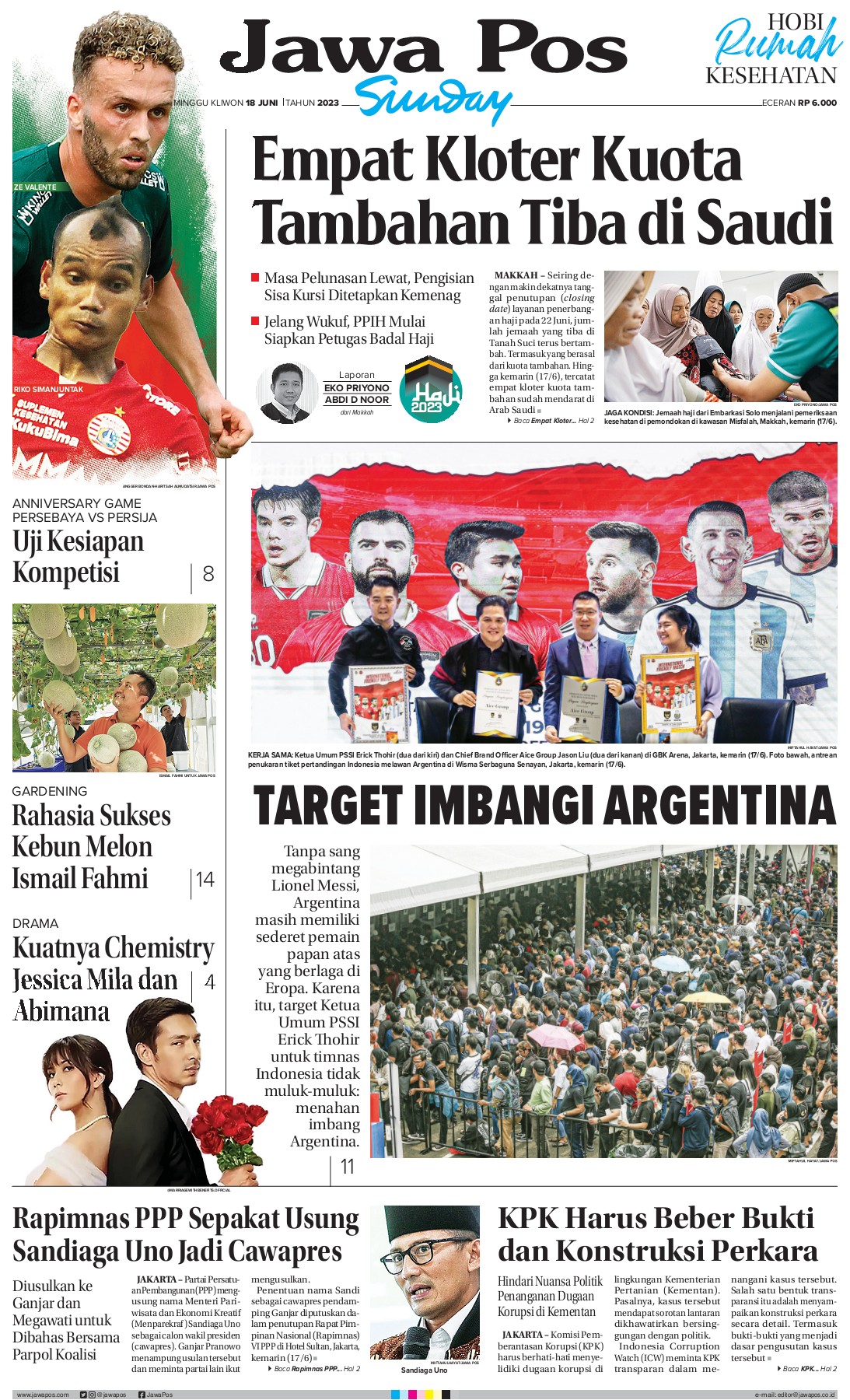 Jawa Pos 18 Juni 2023 - Digital Library - Page 1 - 20 | Flip PDF Online | PubHTML5